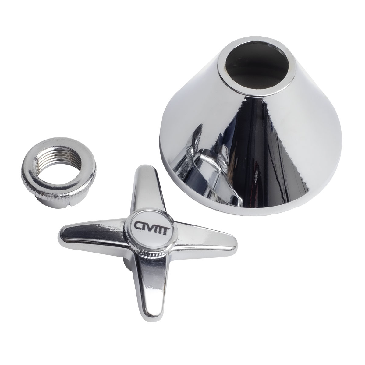 ACABAMENTO PARA REGISTRO DE GAVETA E PRESSÃO CROMADO C23 1/2” E 3/4 ...